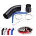 Universal 3-Inch Aluminum Cold Air Intake Pipe Kit with 76mm Duct Tube ...