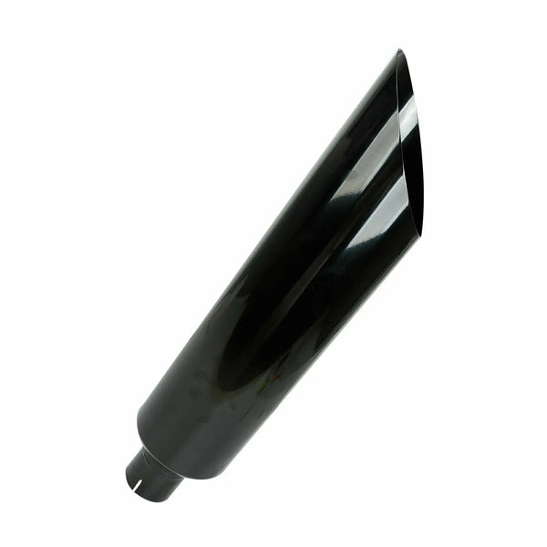 5" Inlet 7" Tip 36" Long Stainless Steel Diesel Exhaust Stack Mitre Cu ...