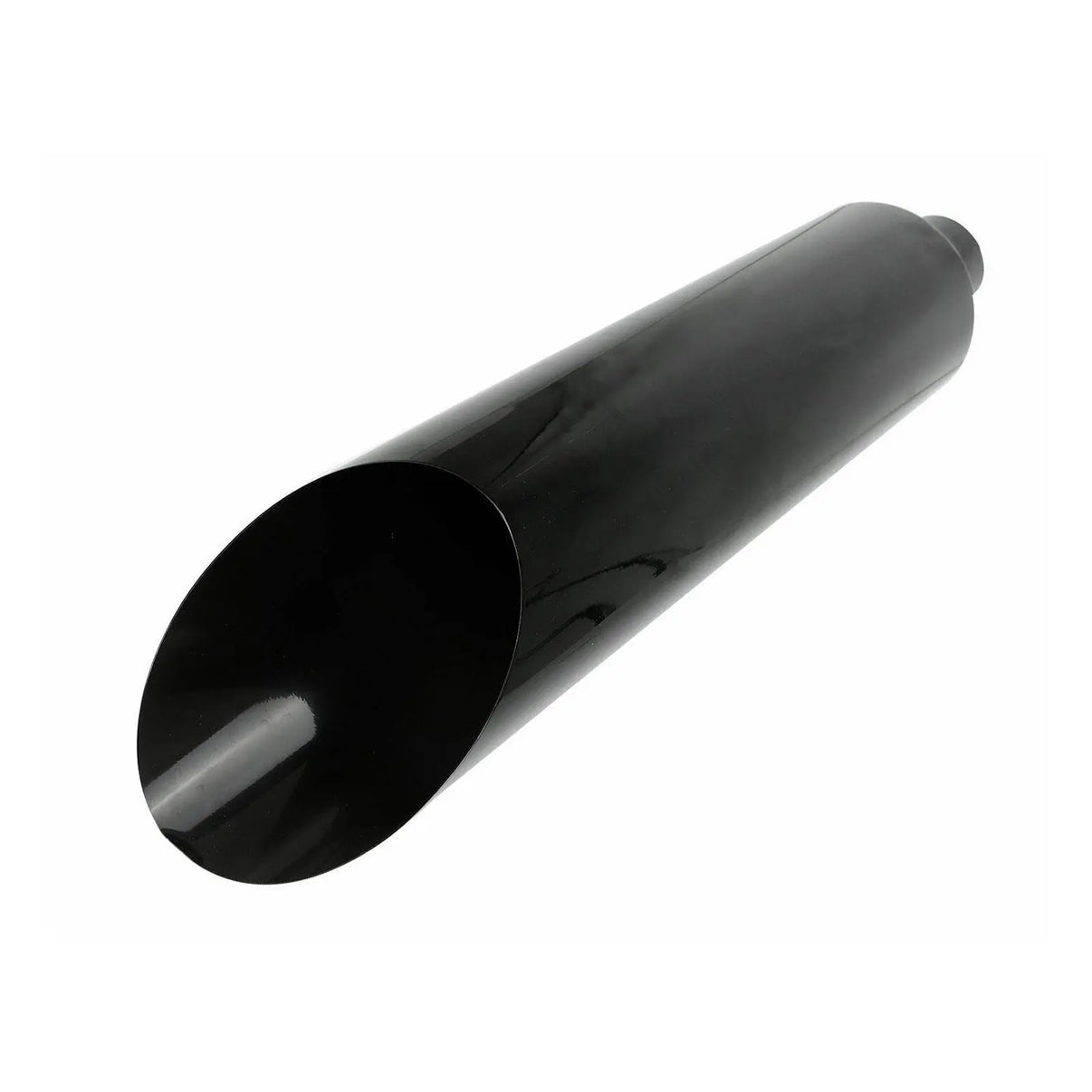 5" Inlet 8" Tip 36" Long Black Stainless Steel Diesel Exhaust Stack Mi ...