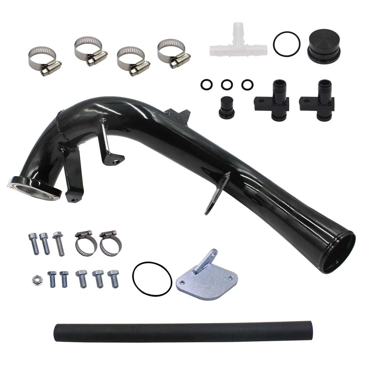EGR Delete HIGH Flow Intake Elbow Kit + PCV Reroute & Resonator Disabl ...